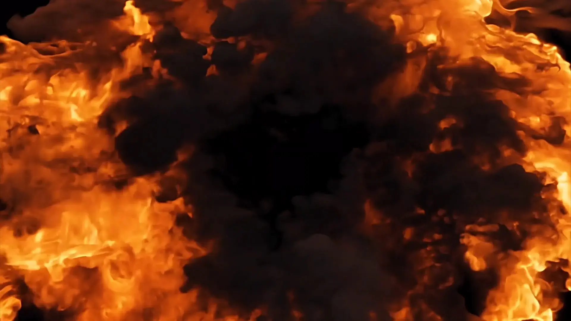 Fiery Explosion Transition For Action Title Animation | Videos